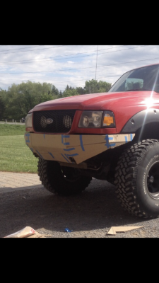 2002 ford ranger solid axle swapped