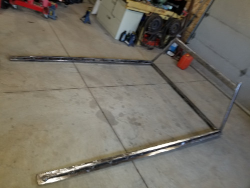 Custom Back Rack with Rails